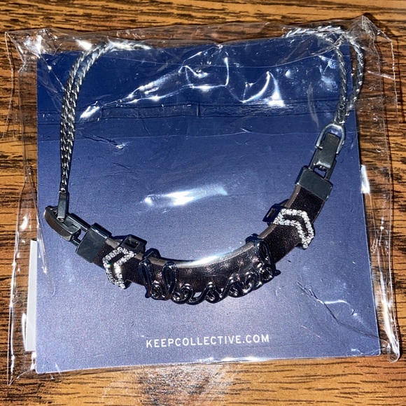 KEEP Collective | Jewelry | Keep Collective Chain And Leather Necklace ...